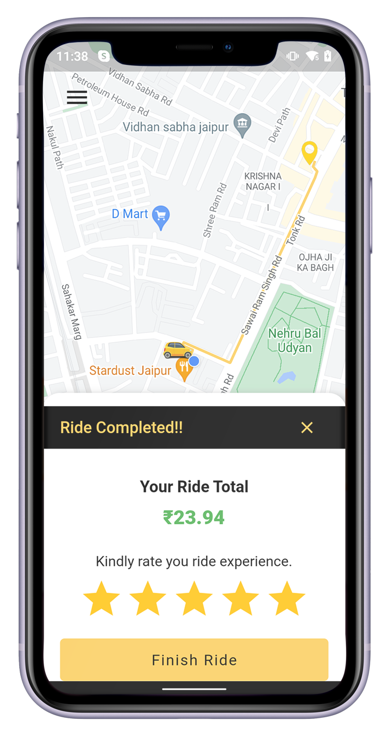 Taxi-taxi - A cab booking app